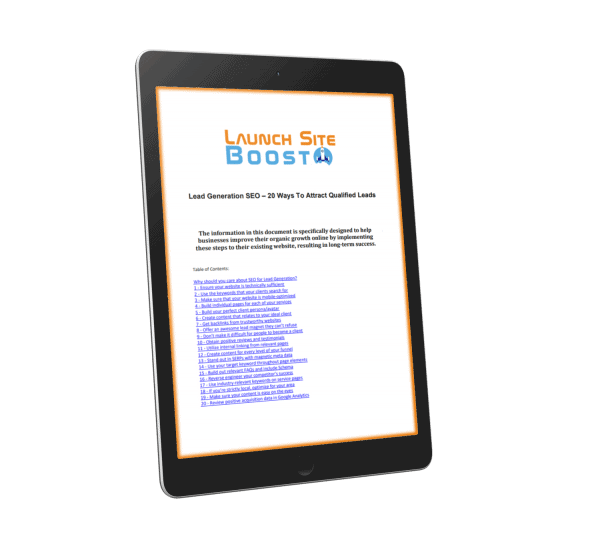 SEO Lead Generation - 20 Ways to Attract Qualified Leads - [INFOGRAPHIC]